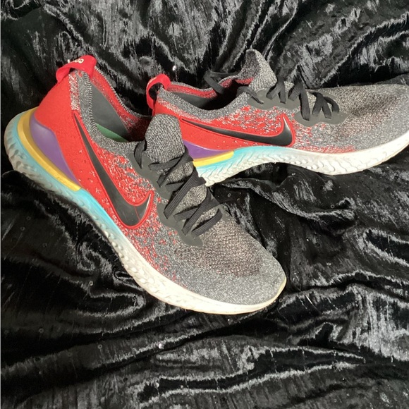 Nike | Shoes | Nike Epic React Multicolor Running Shoes 9 | Poshmark